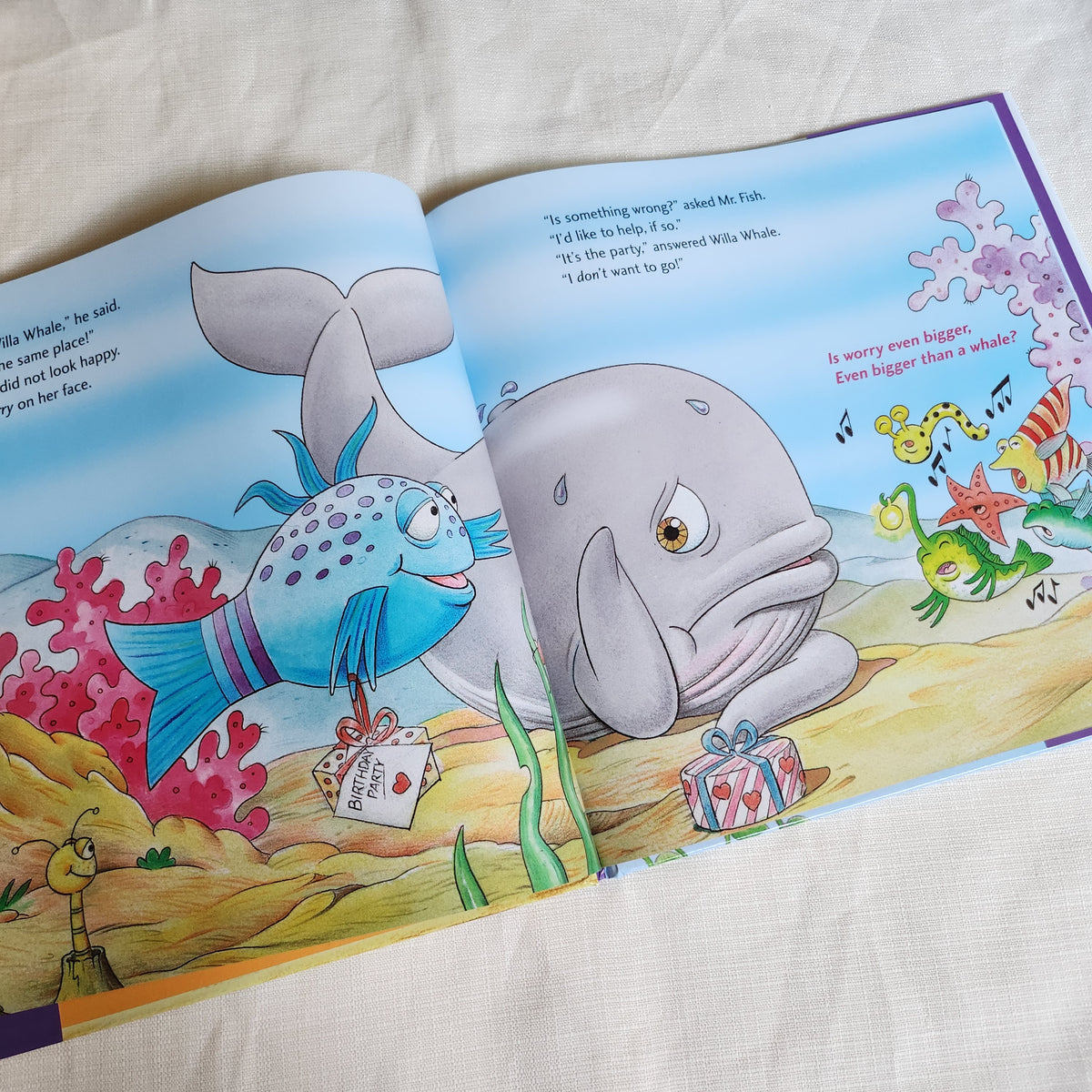 The Pout Pout Fish & Worry-Worry Whale – LittleAlyReads