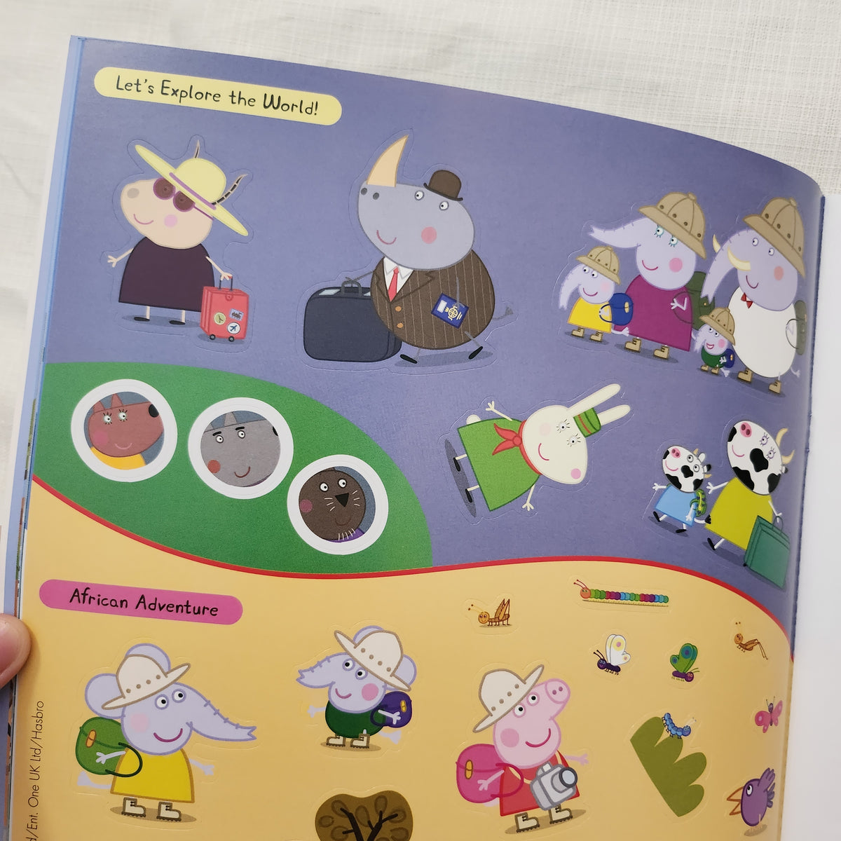 Peppa Pig: Travel Sticker book – LittleAlyReads